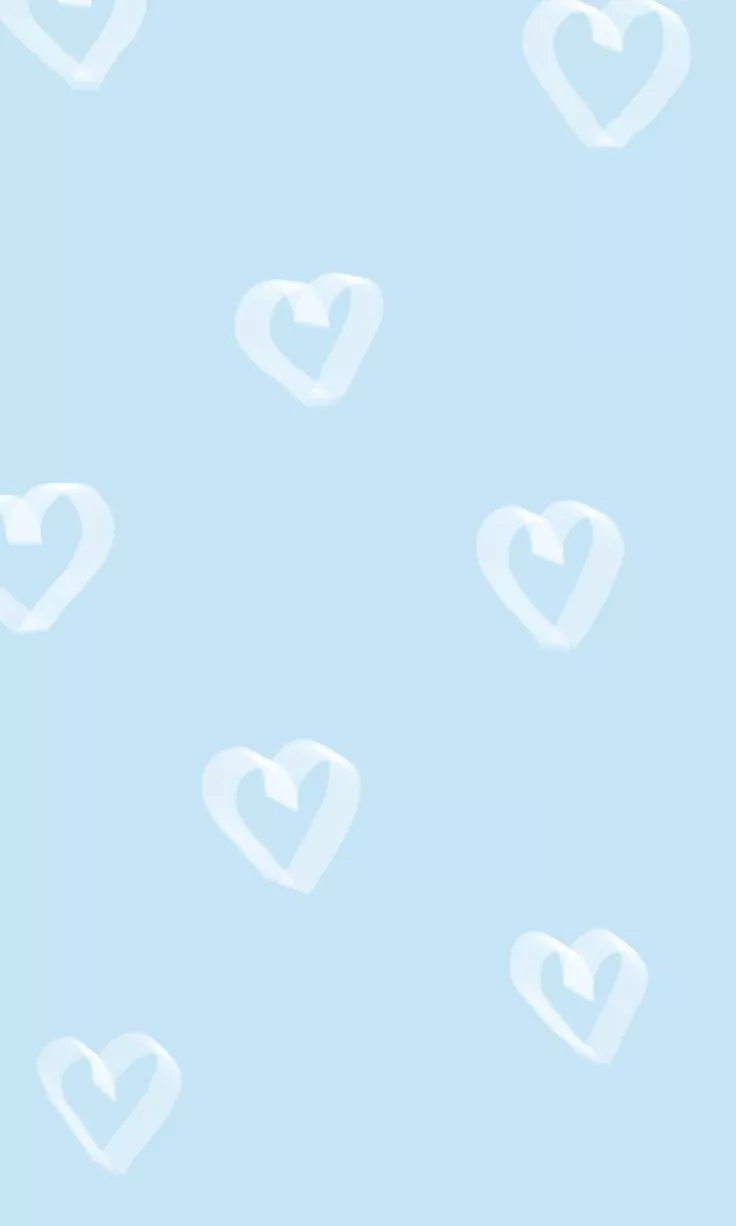 Cute Blue Hearts Wallpapers - Wallpaper Cave