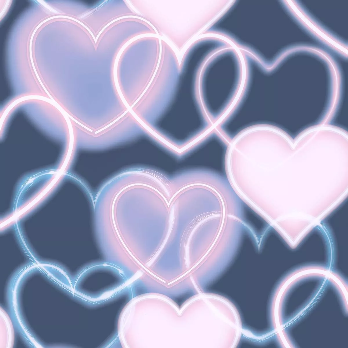 Cute Blue Hearts Wallpapers - Wallpaper Cave