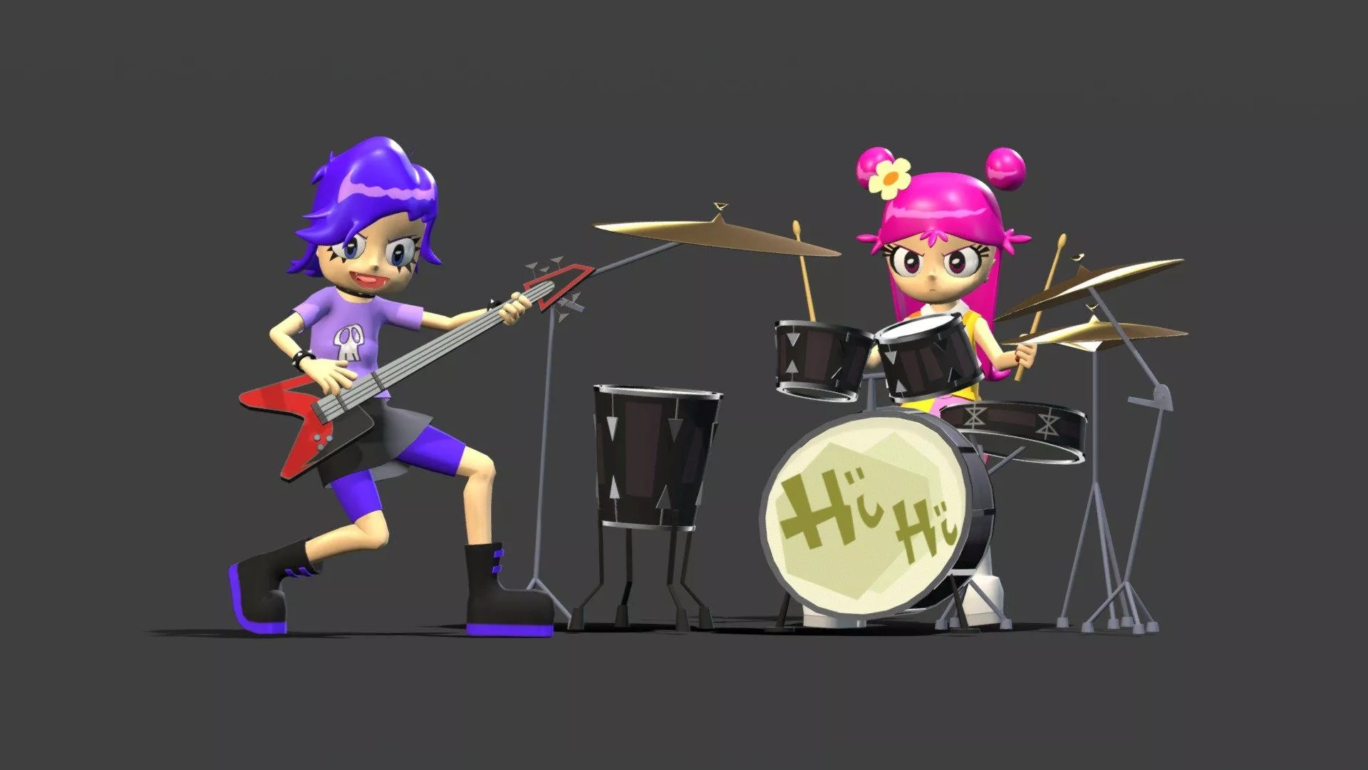 Hi Hi Puffy AmiYumi HD Wallpapers - Wallpaper Cave