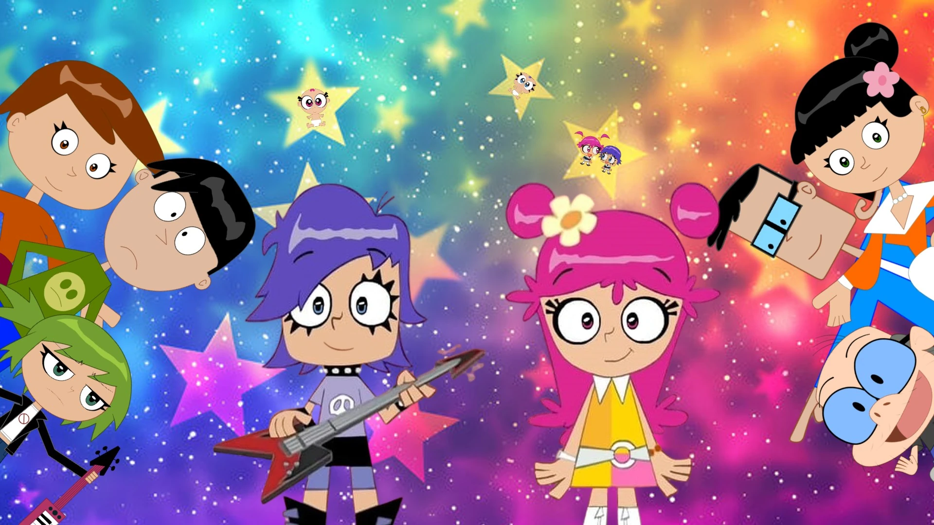 Hi Hi Puffy AmiYumi HD Wallpapers - Wallpaper Cave
