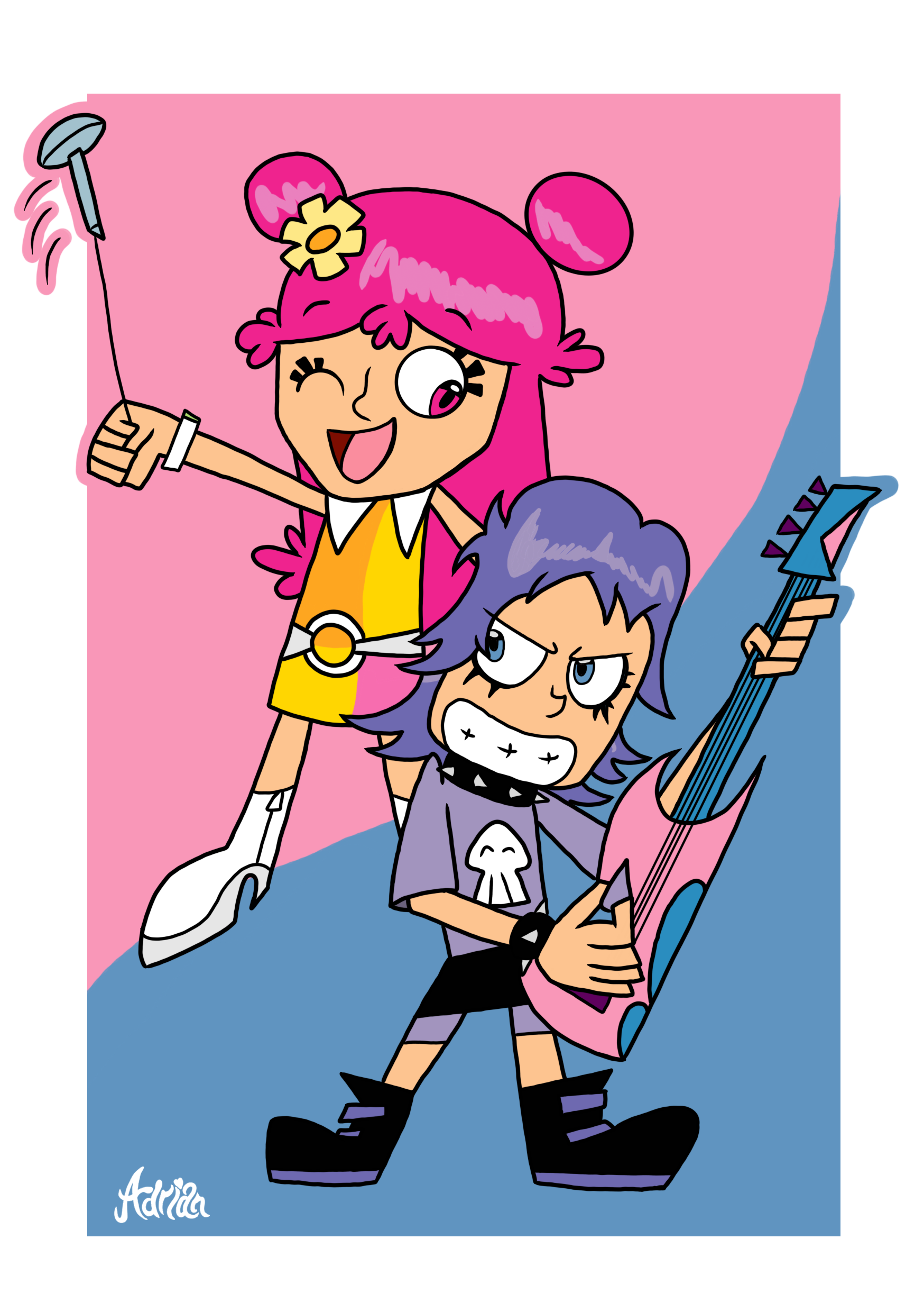 Hi Hi Puffy AmiYumi Phone Wallpapers - Wallpaper Cave