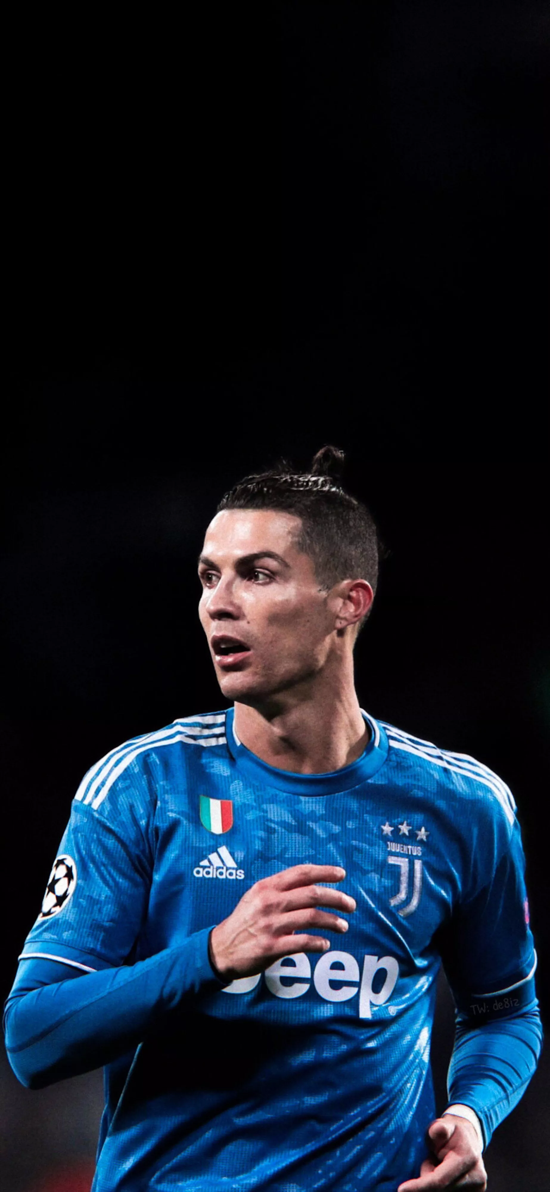 Ronaldo Blue Jersey Wallpapers - Wallpaper Cave