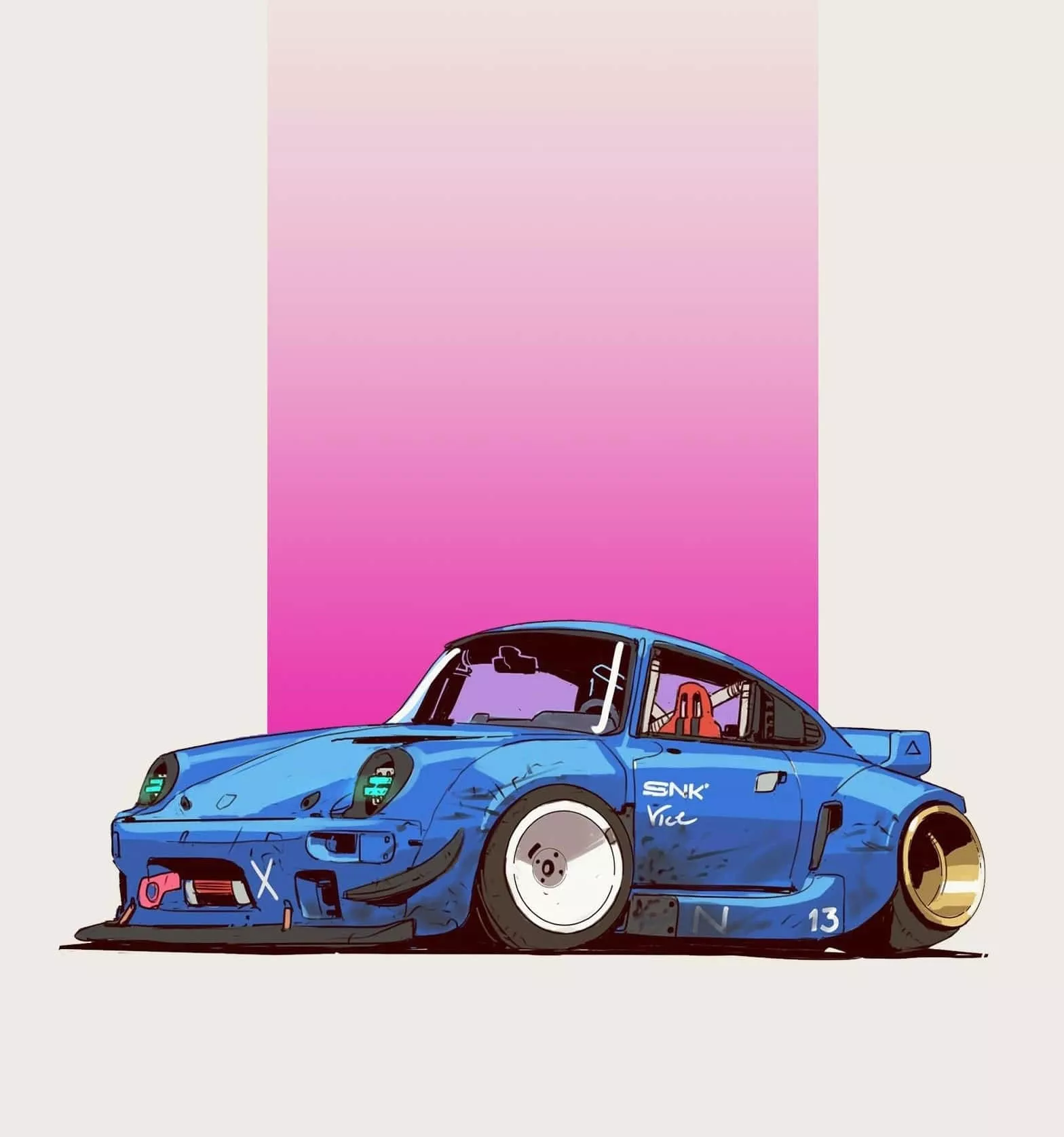 Porsche Anime Wallpapers - Wallpaper Cave