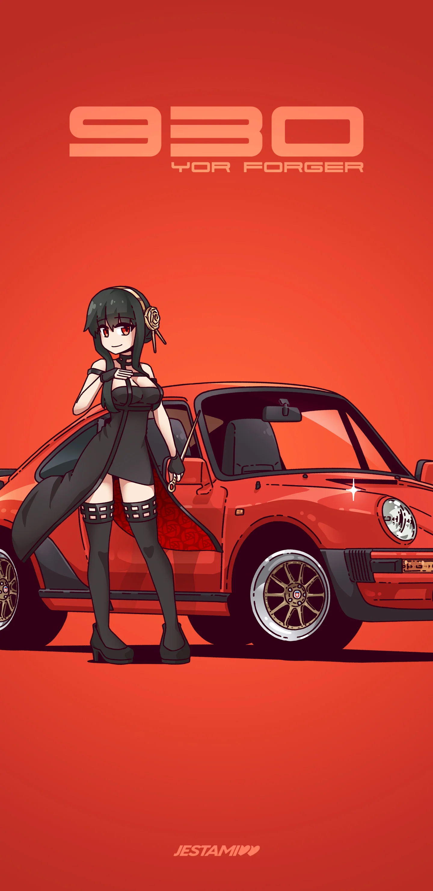 Porsche Anime Wallpapers - Wallpaper Cave