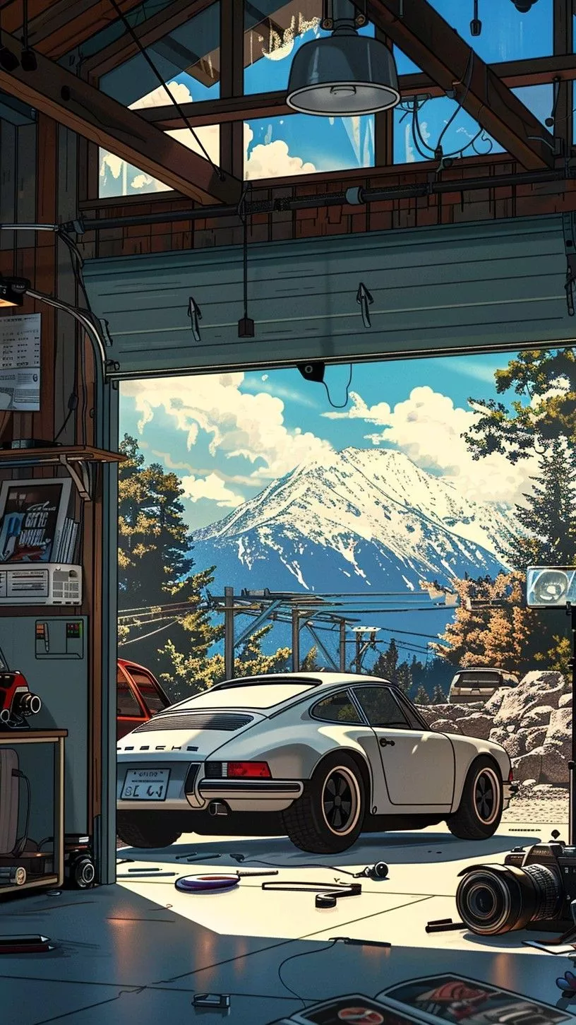 Porsche Anime Wallpapers - Wallpaper Cave