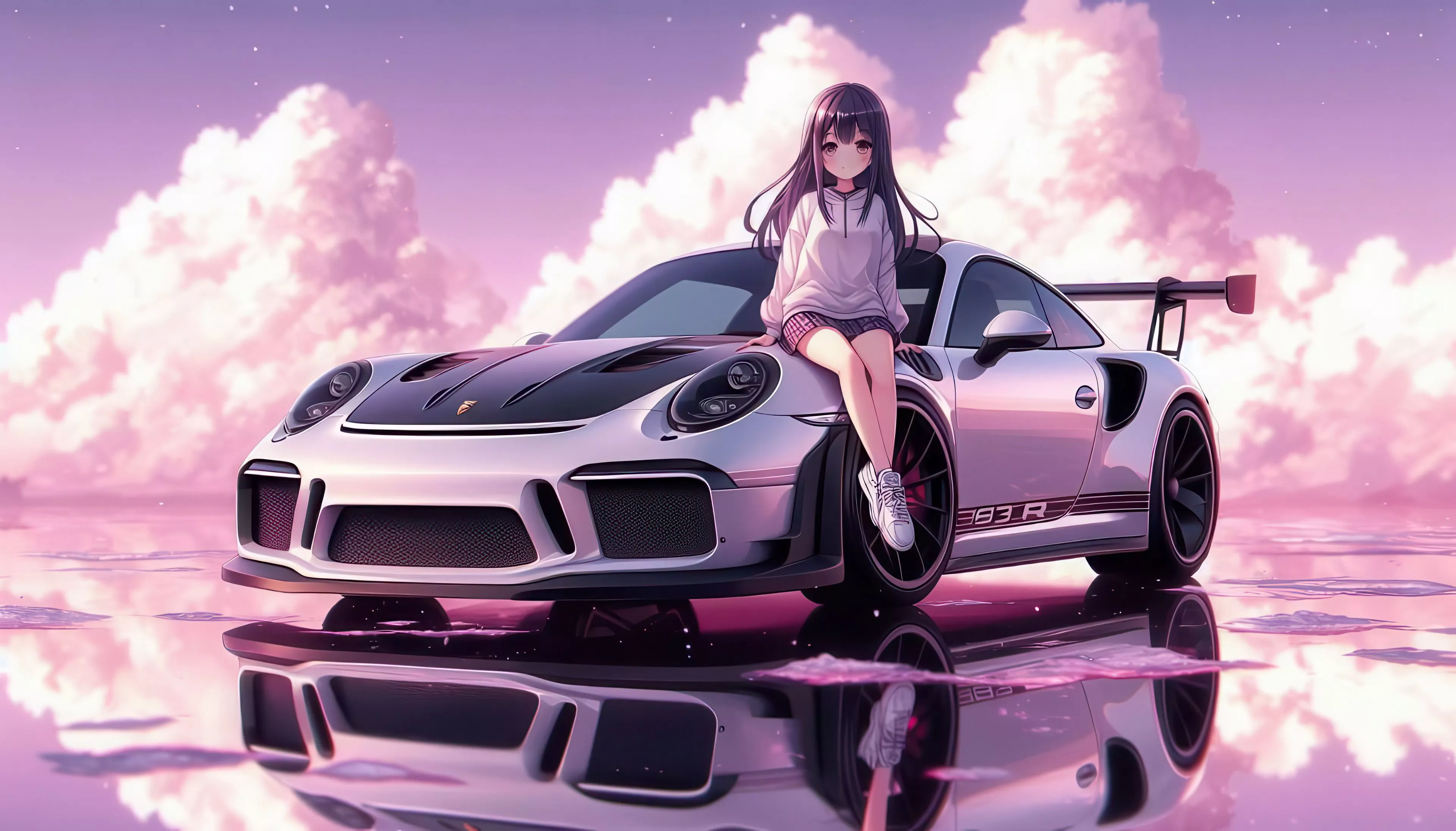 Porsche Anime Wallpapers - Wallpaper Cave
