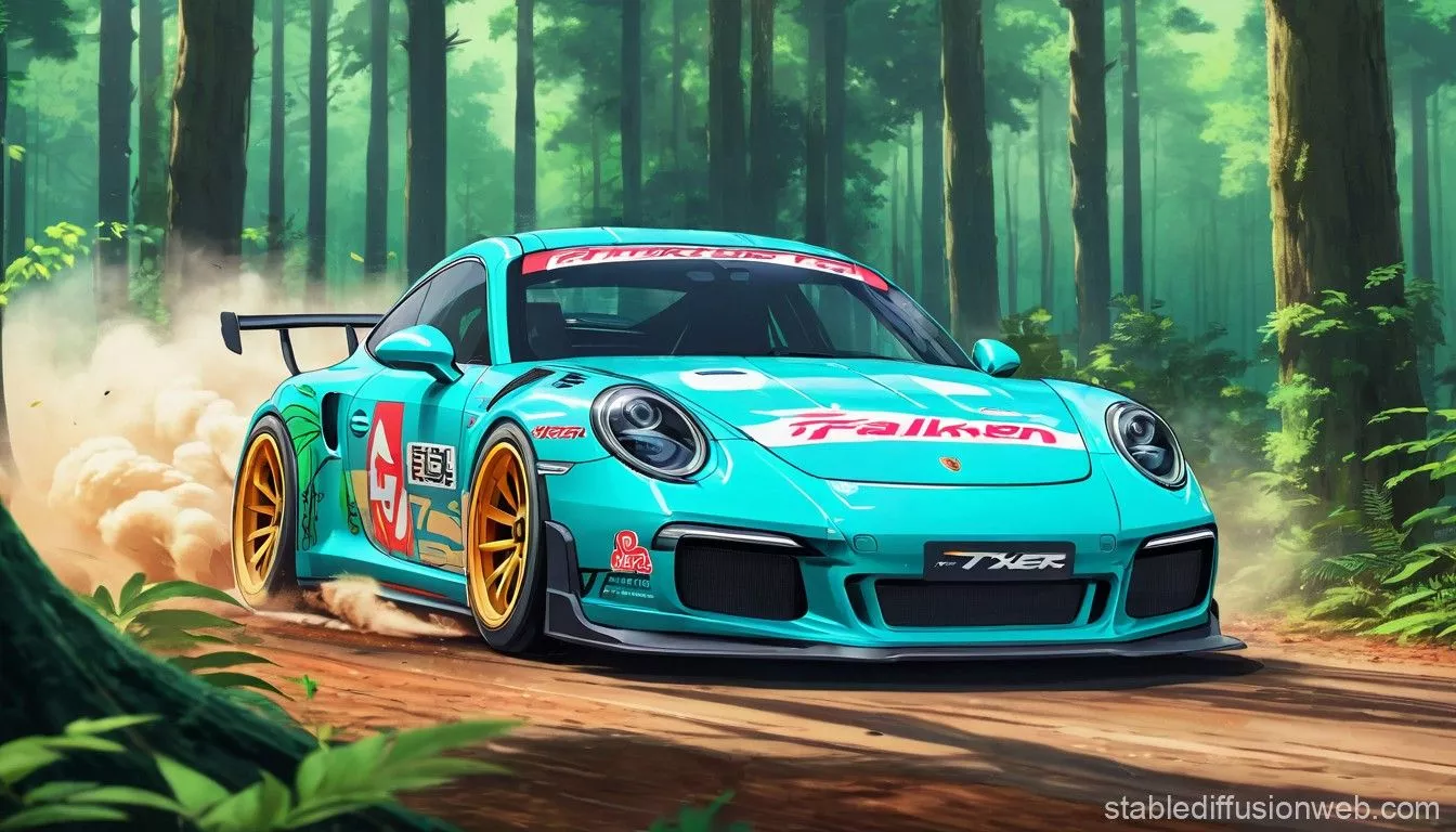 Porsche Anime Wallpapers - Wallpaper Cave