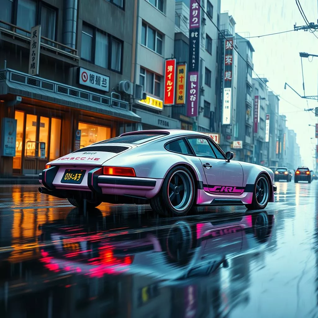 Porsche Anime Wallpapers - Wallpaper Cave
