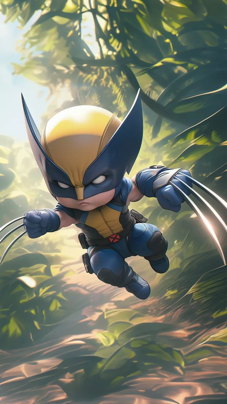 Cute Wolverine Wallpapers - Wallpaper Cave