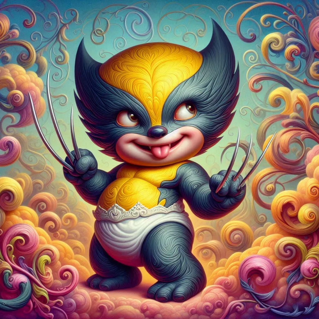 Cute Wolverine Wallpapers - Wallpaper Cave