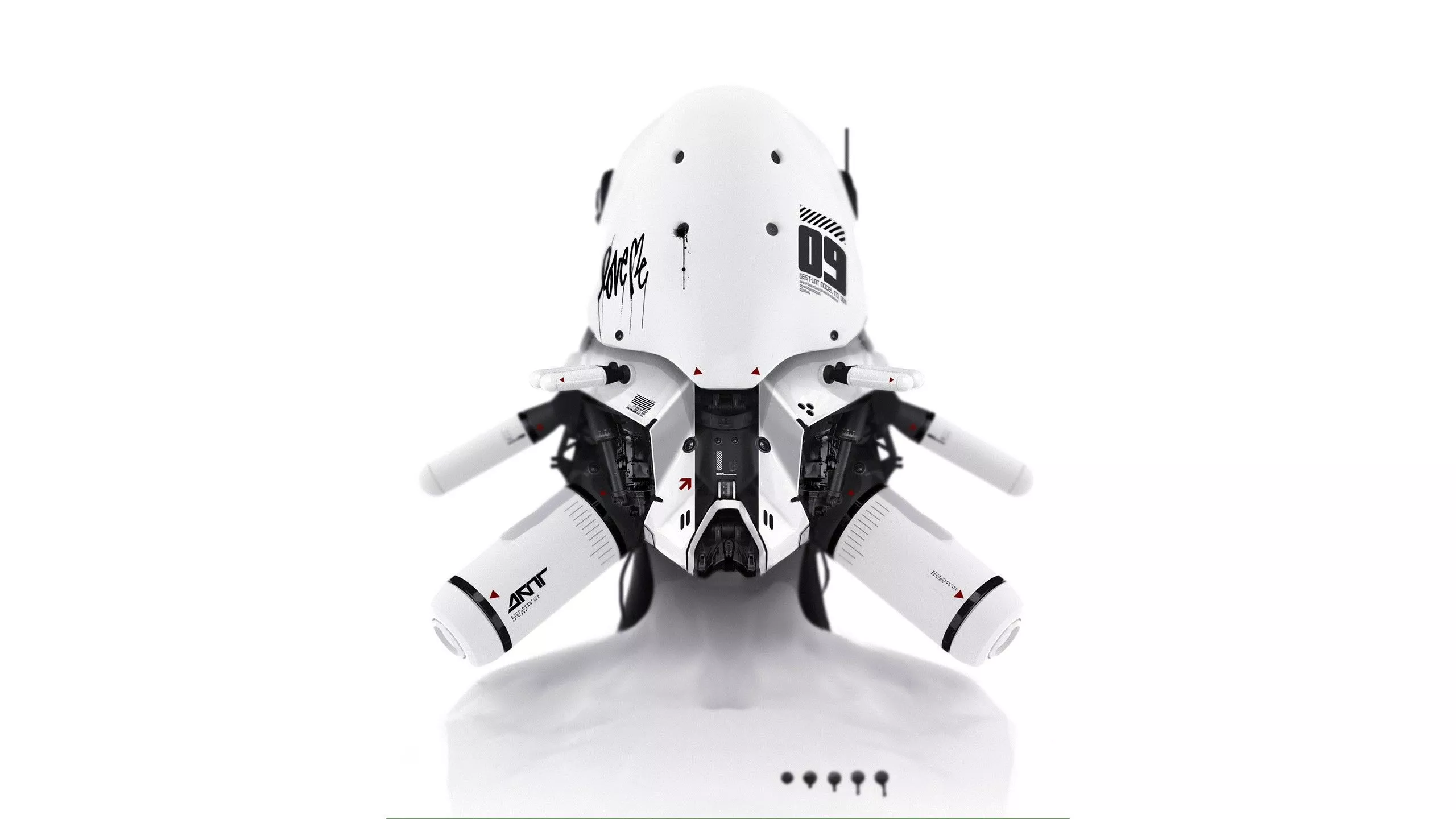 White Cyberpunk Wallpapers - Wallpaper Cave