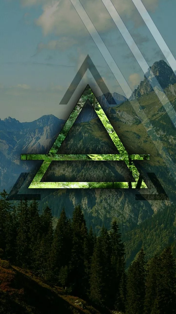 Geometric Nature Wallpapers - Wallpaper Cave