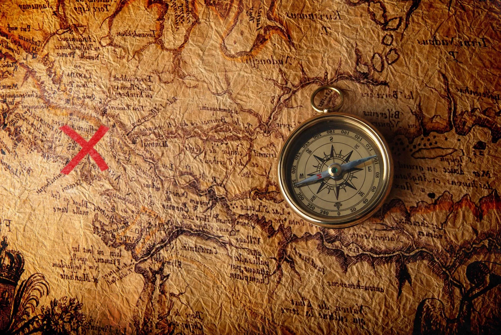 World Map With Compass Wallpapers - Wallpaper Cave