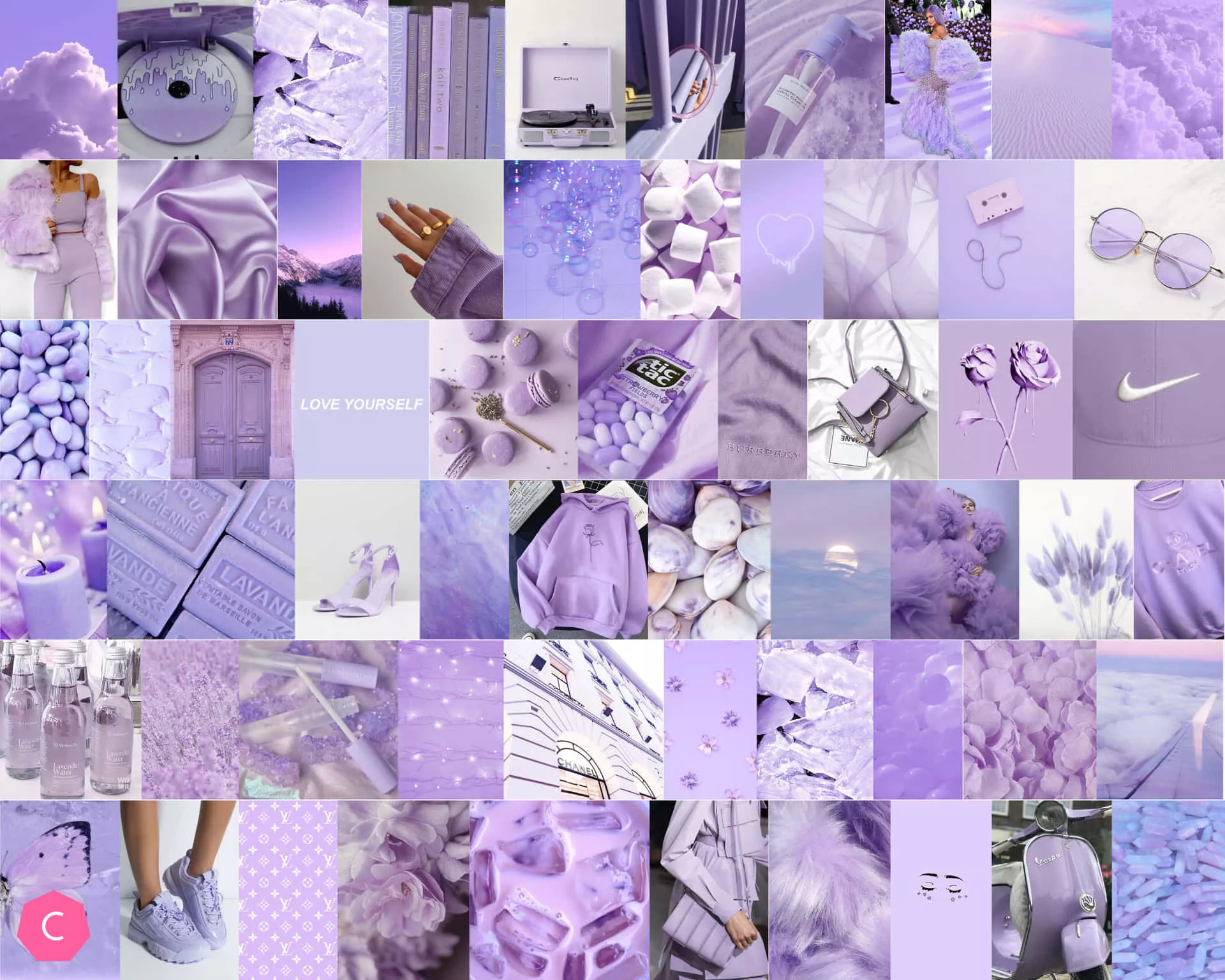 Preppy Lavender Wallpapers - Wallpaper Cave