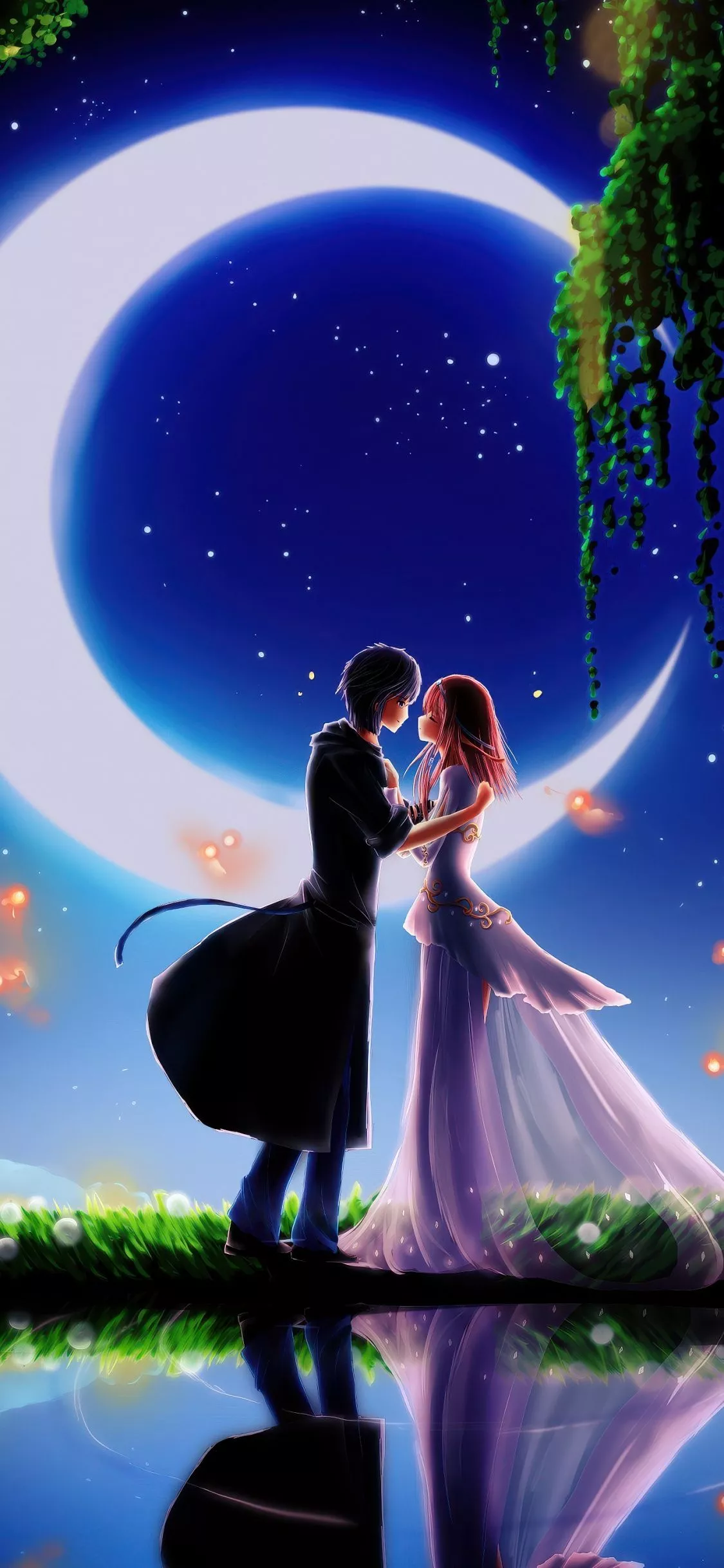 Anime Couples Iphone Wallpapers Wallpaper Cave