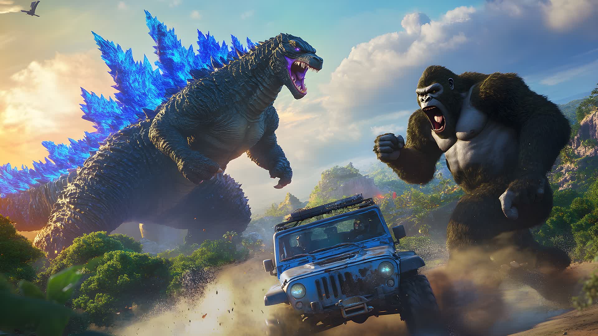 Fortnite Godzilla Wallpapers - Wallpaper Cave