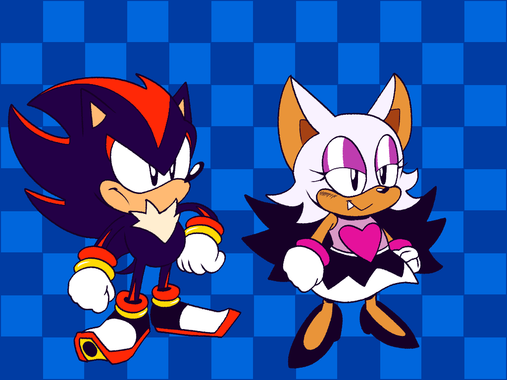 Shadow And Rouge Wallpapers - Wallpaper Cave