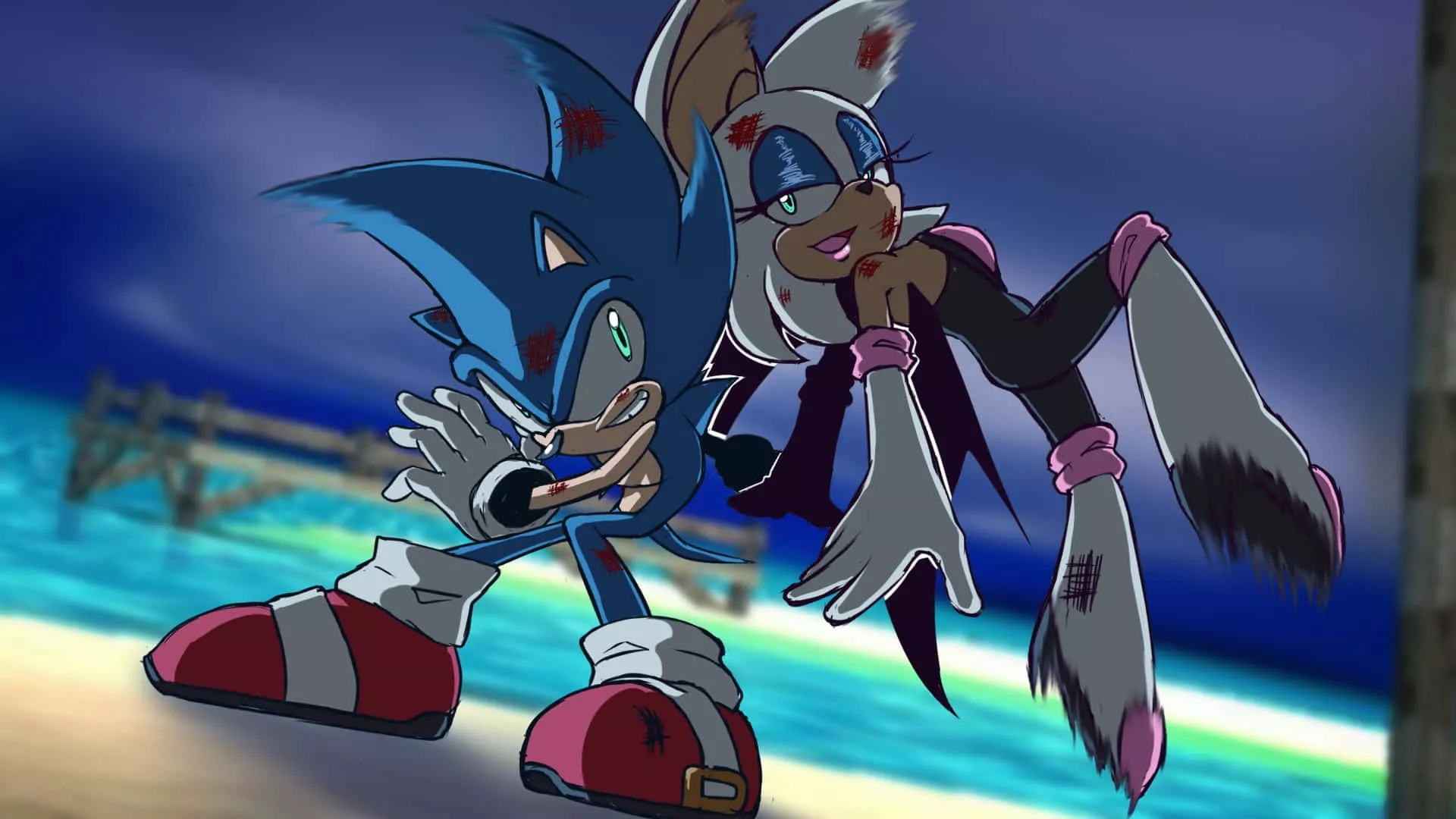 Shadow And Rouge Wallpapers - Wallpaper Cave