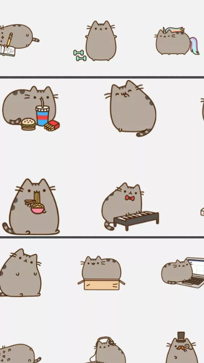 Pusheen Family Wallpapers - Wallpaper Cave