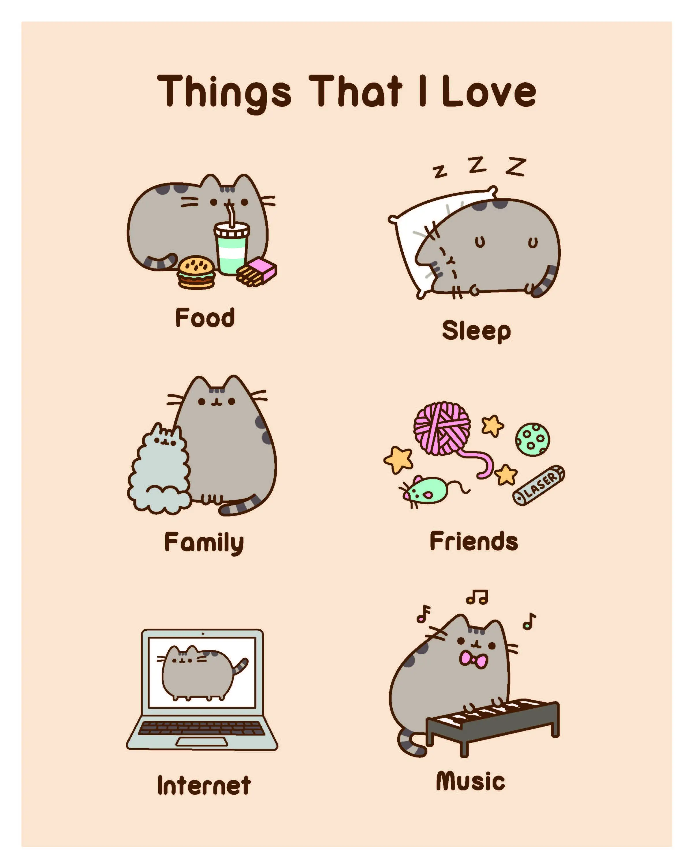 Pusheen Family Wallpapers - Wallpaper Cave