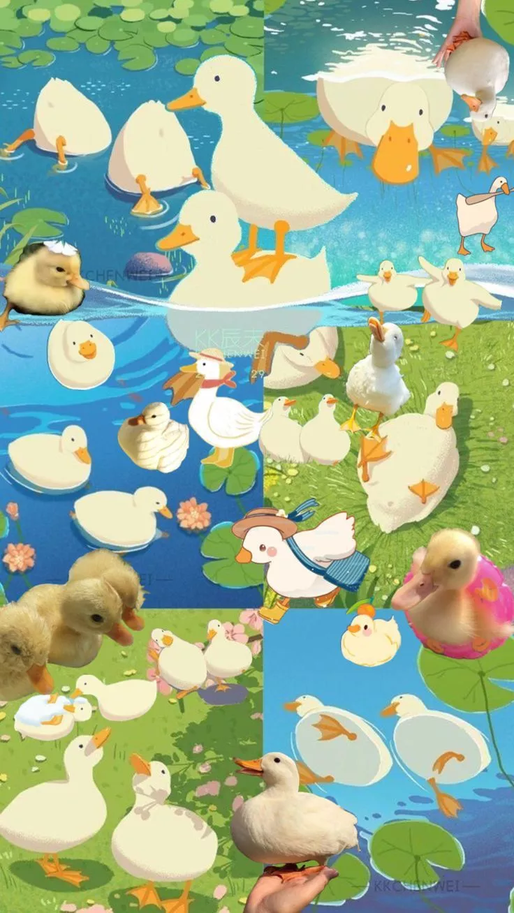 Cute Anime Duck Wallpapers - Wallpaper Cave