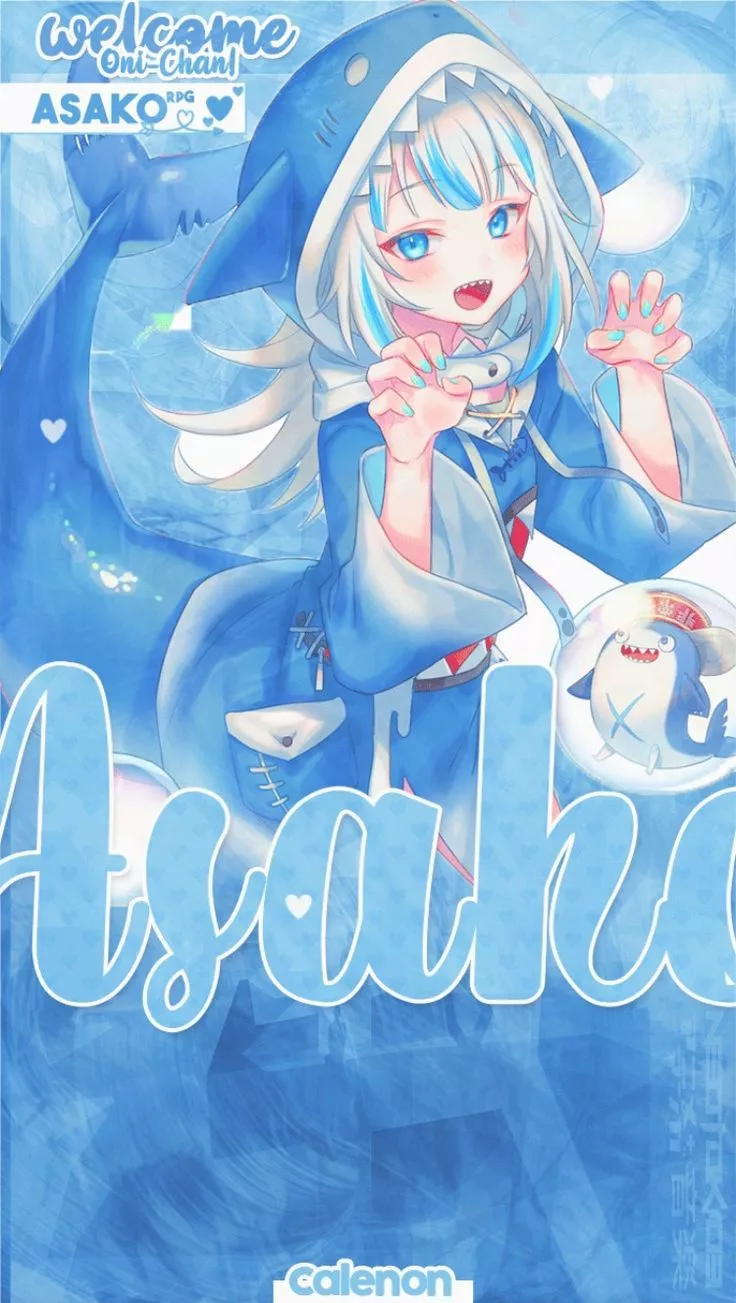 Shark Girl Chibi Wallpapers - Wallpaper Cave