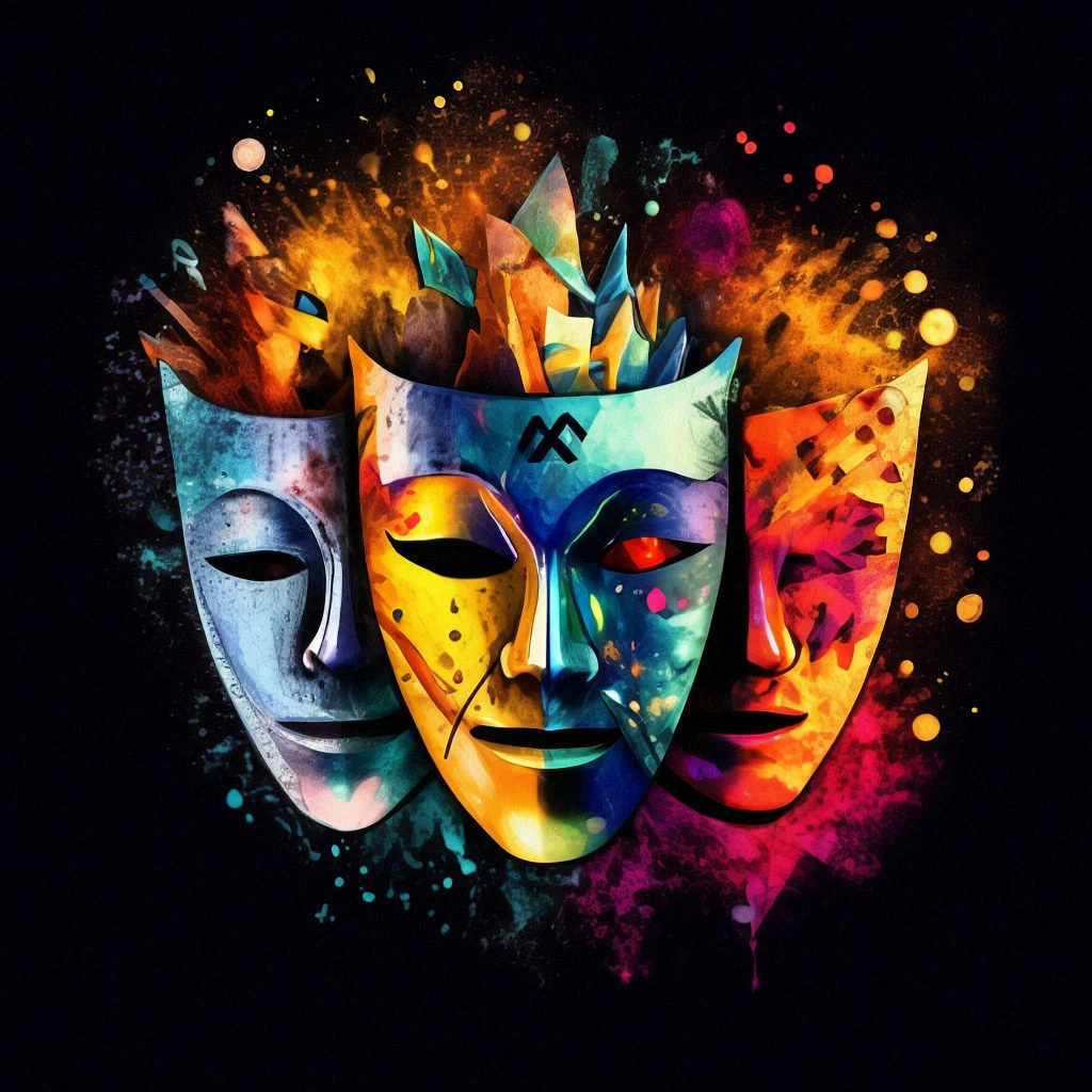 Theatre Mask Wallpapers - Wallpaper Cave