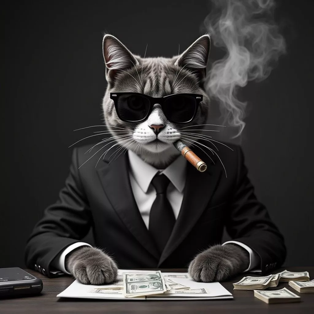 Smoking Cat Wallpapers - Wallpaper Cave