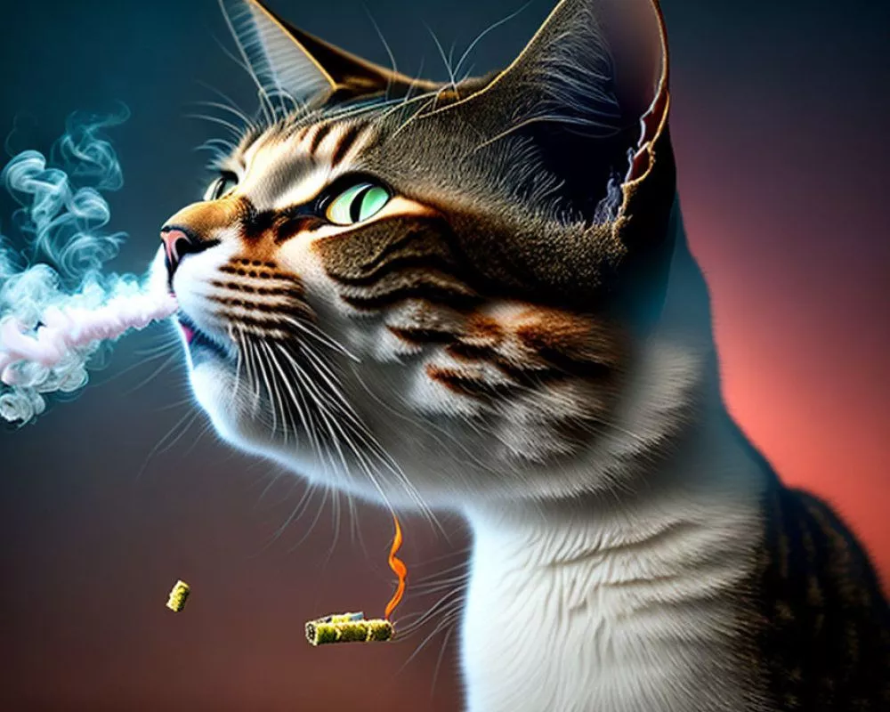 Smoking Cat Wallpapers - Wallpaper Cave
