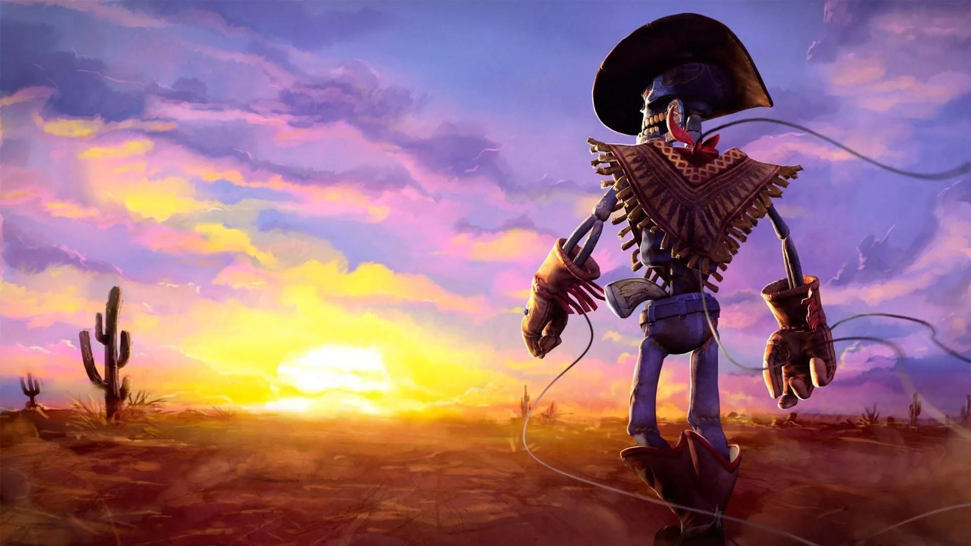 Skeleton Cowboy Wallpapers - Wallpaper Cave