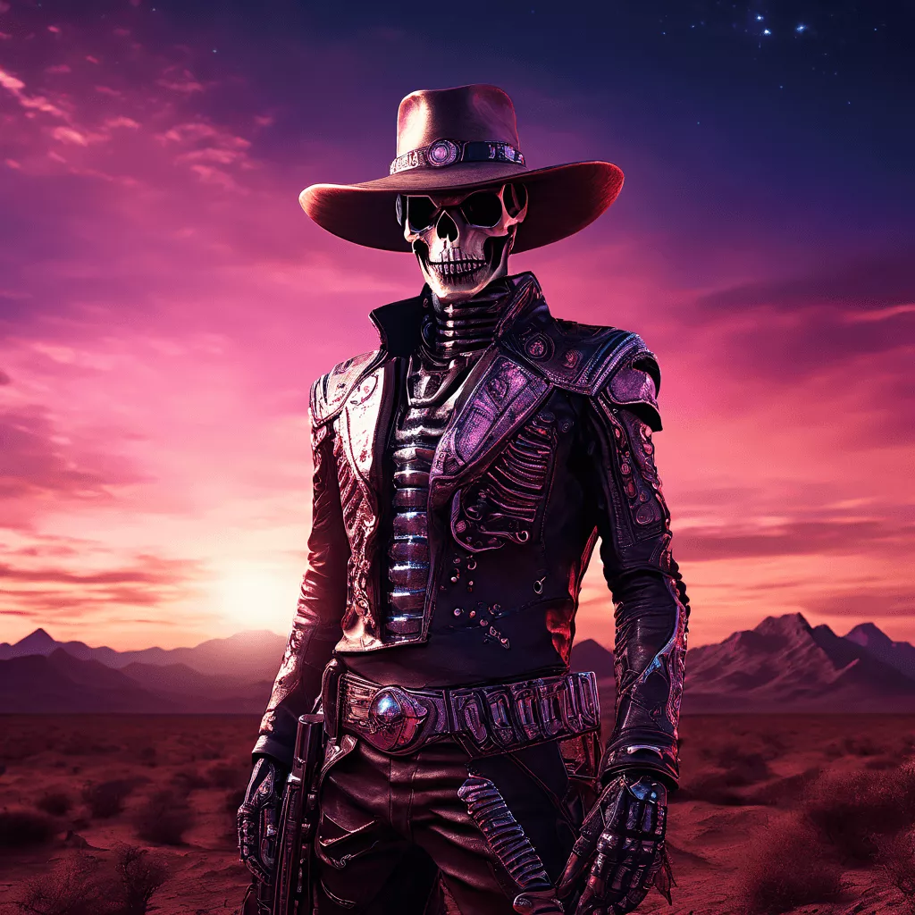 Skeleton Cowboy Wallpapers - Wallpaper Cave