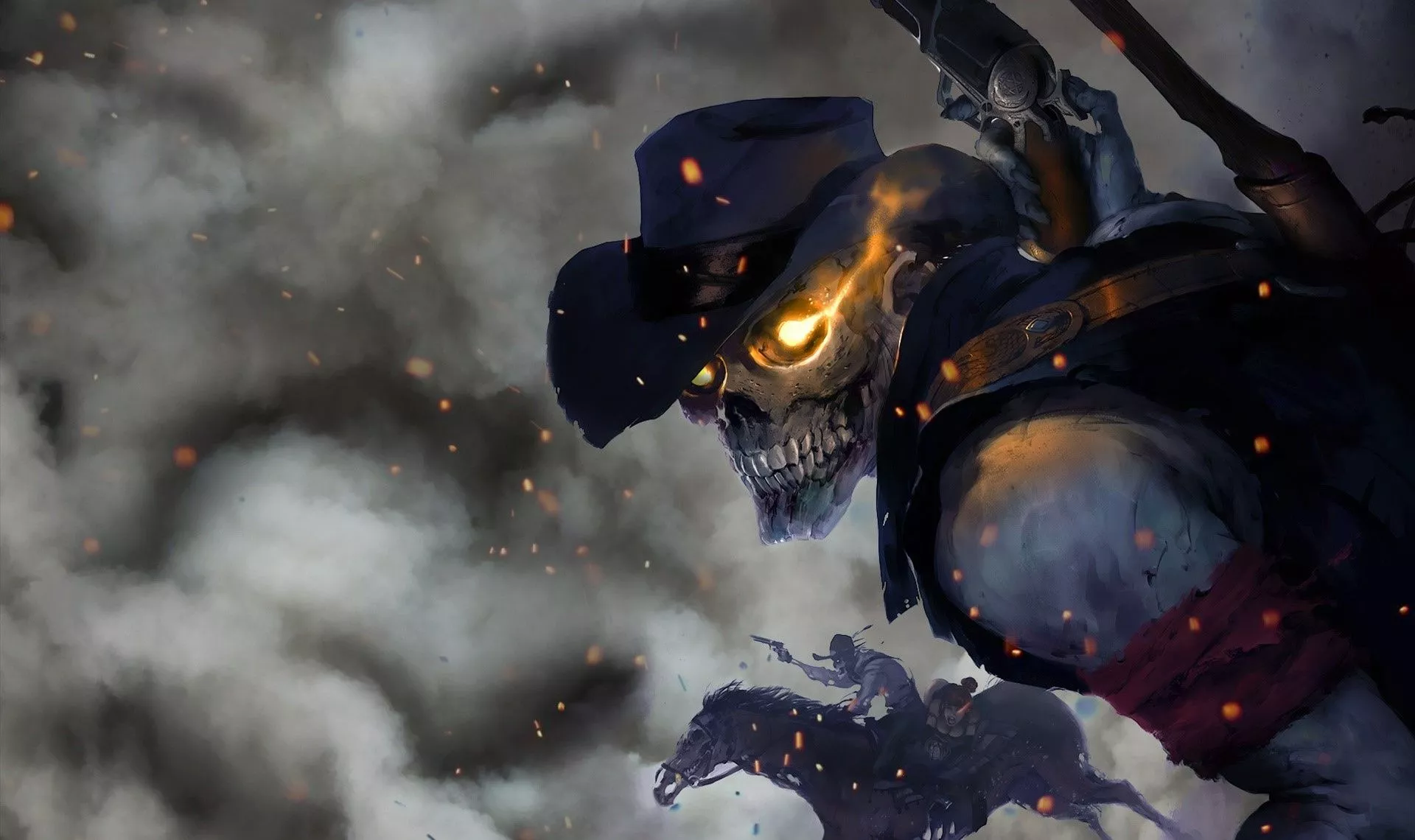 Skeleton Cowboy Wallpapers - Wallpaper Cave