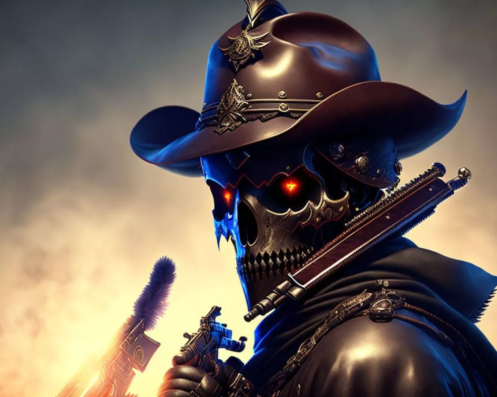 Skeleton Cowboy Wallpapers - Wallpaper Cave