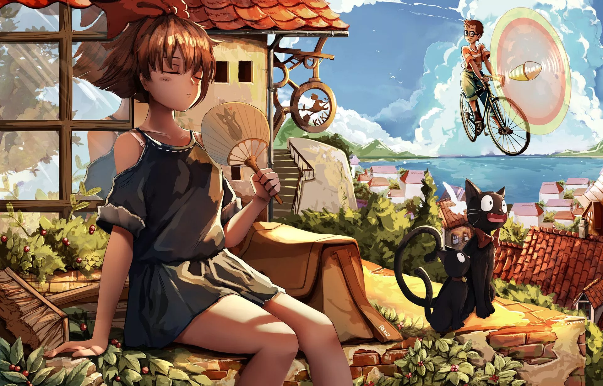 Kiki's Delivery Service Desktop Wallpapers - Wallpaper Cave