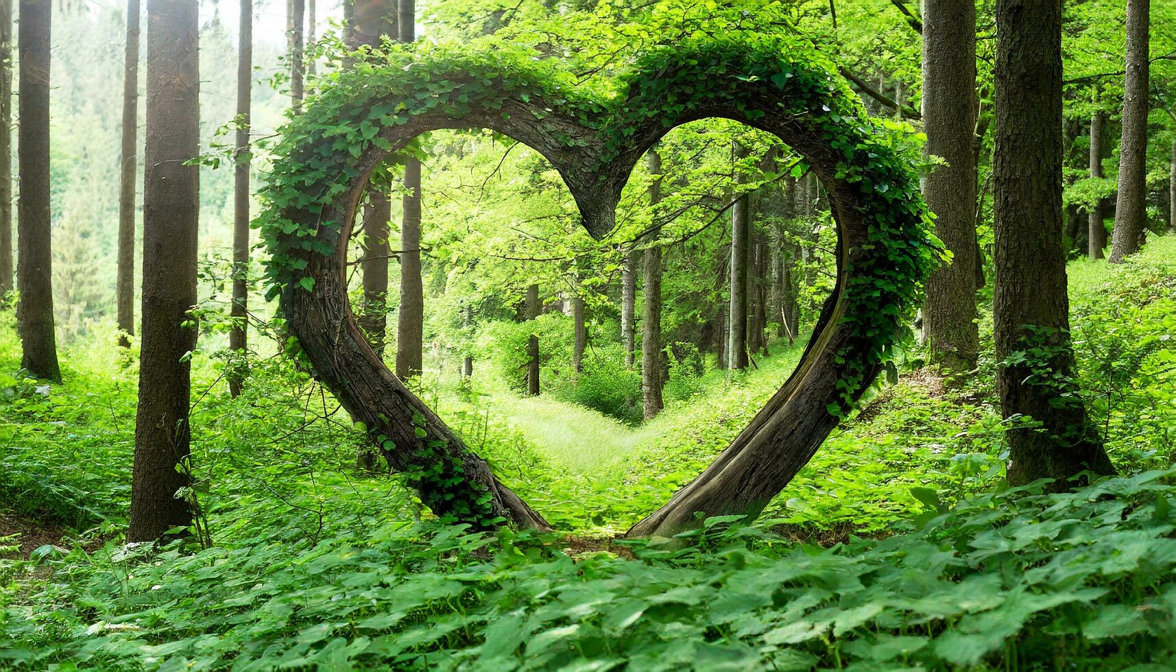Nature Heart Wallpapers - Wallpaper Cave
