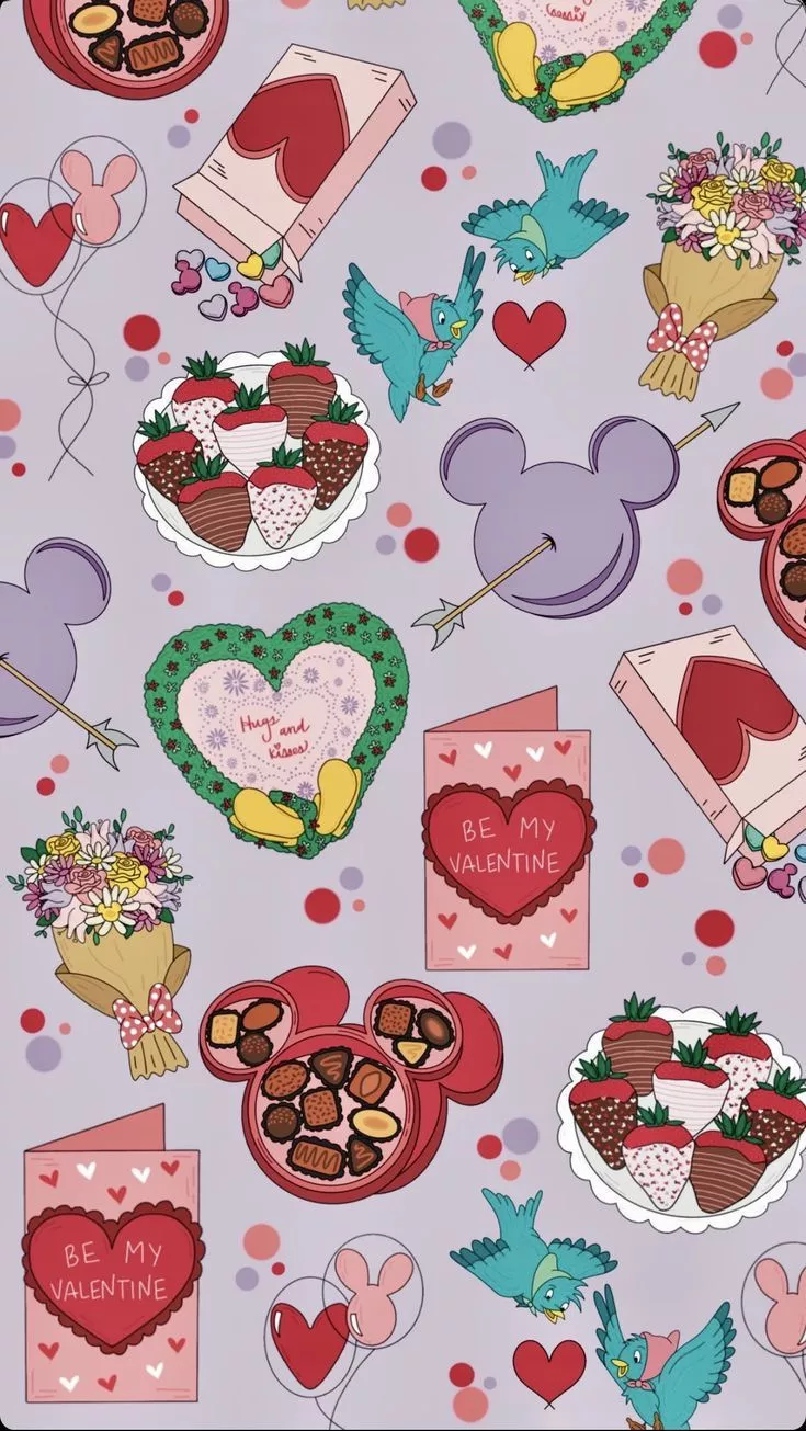 Valentine's Day Minnie Mouse Wallpapers - Wallpaper Cave