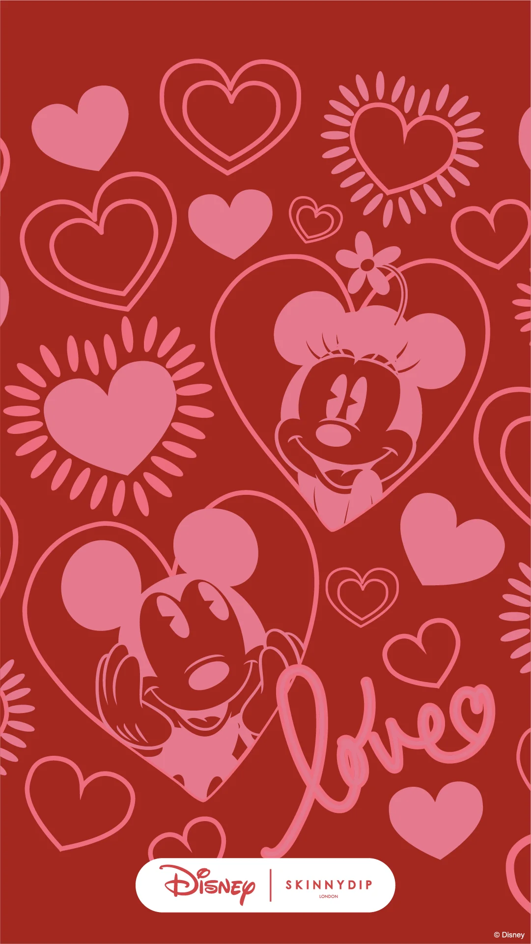 Valentine's Day Minnie Mouse Wallpapers - Wallpaper Cave
