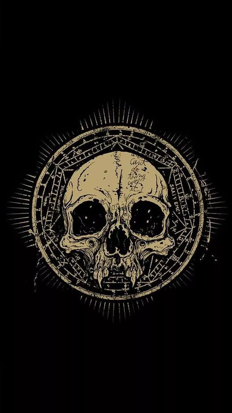 Dark Skull Phone Wallpapers - Wallpaper Cave