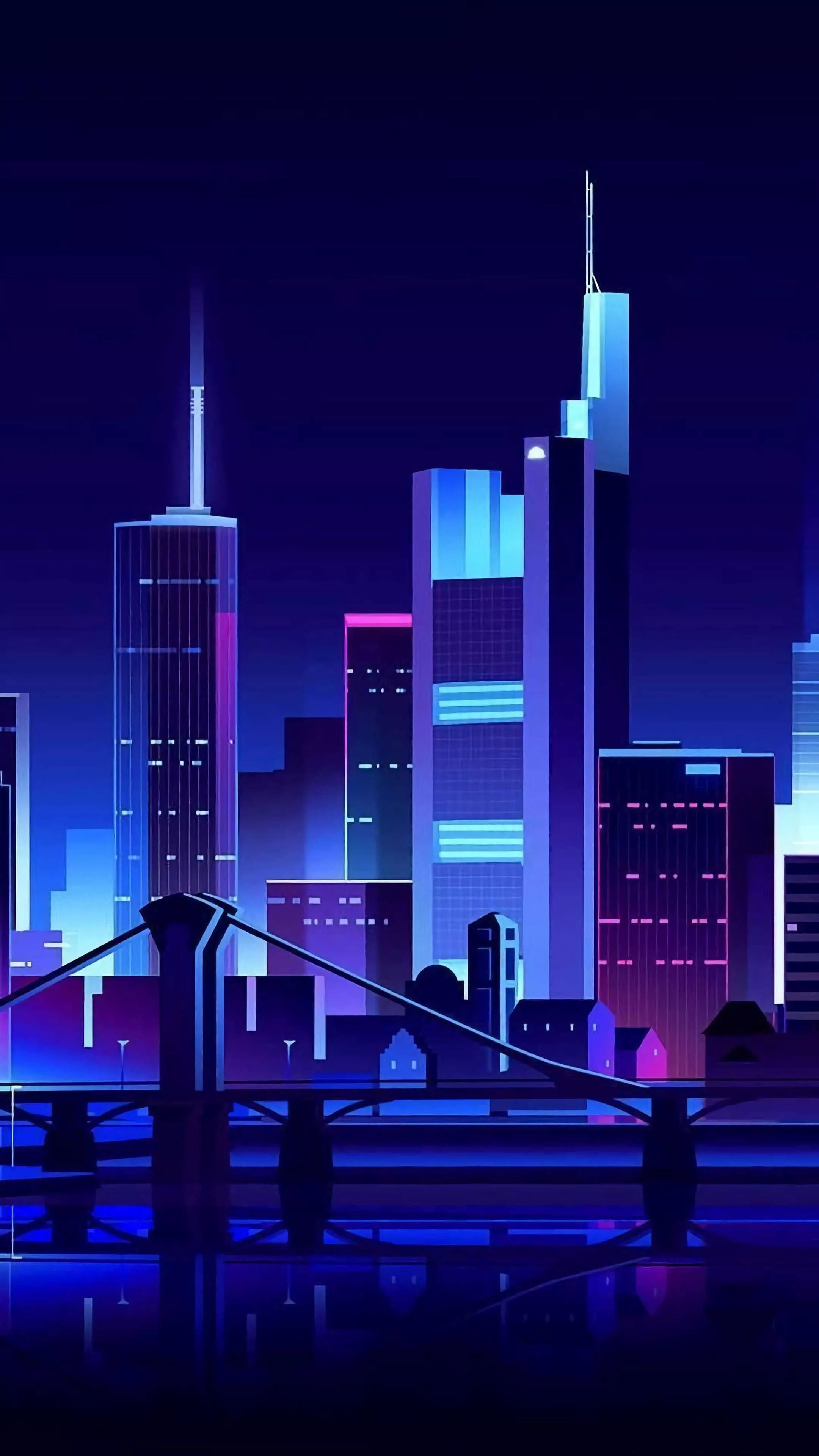 Neon Skyline 4k Wallpapers - Wallpaper Cave