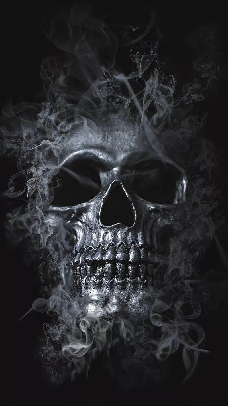 Dark Skull Phone Wallpapers - Wallpaper Cave