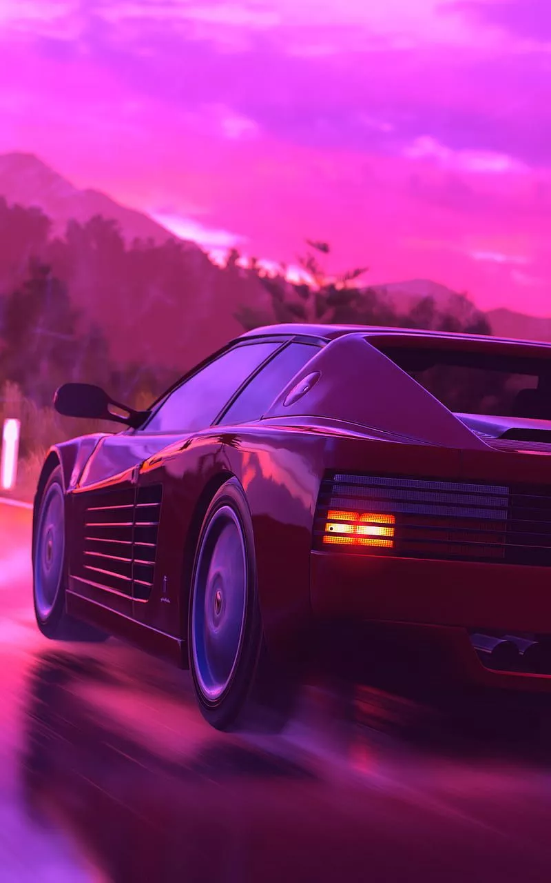 OutRun iPhone Wallpapers - Wallpaper Cave