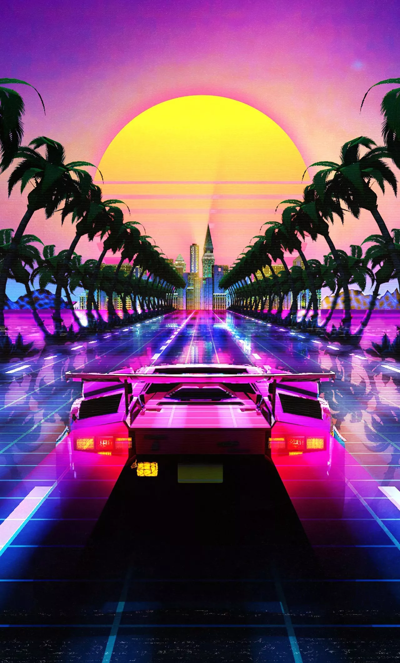 OutRun iPhone Wallpapers - Wallpaper Cave