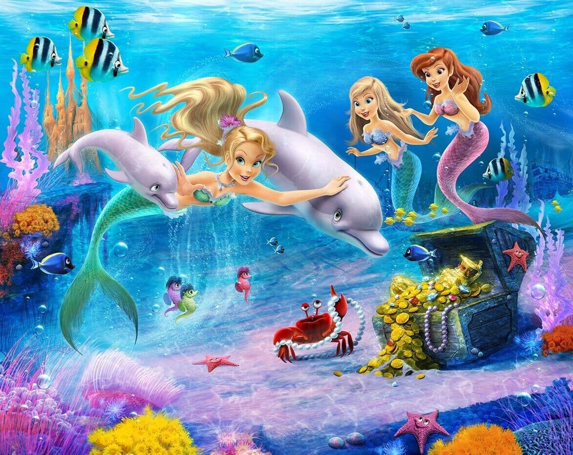 Pink Mermaid Wallpapers - Wallpaper Cave