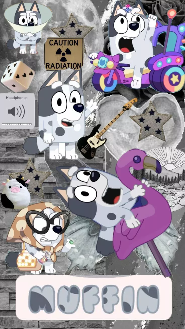 Muffin Bluey Wallpapers - Wallpaper Cave