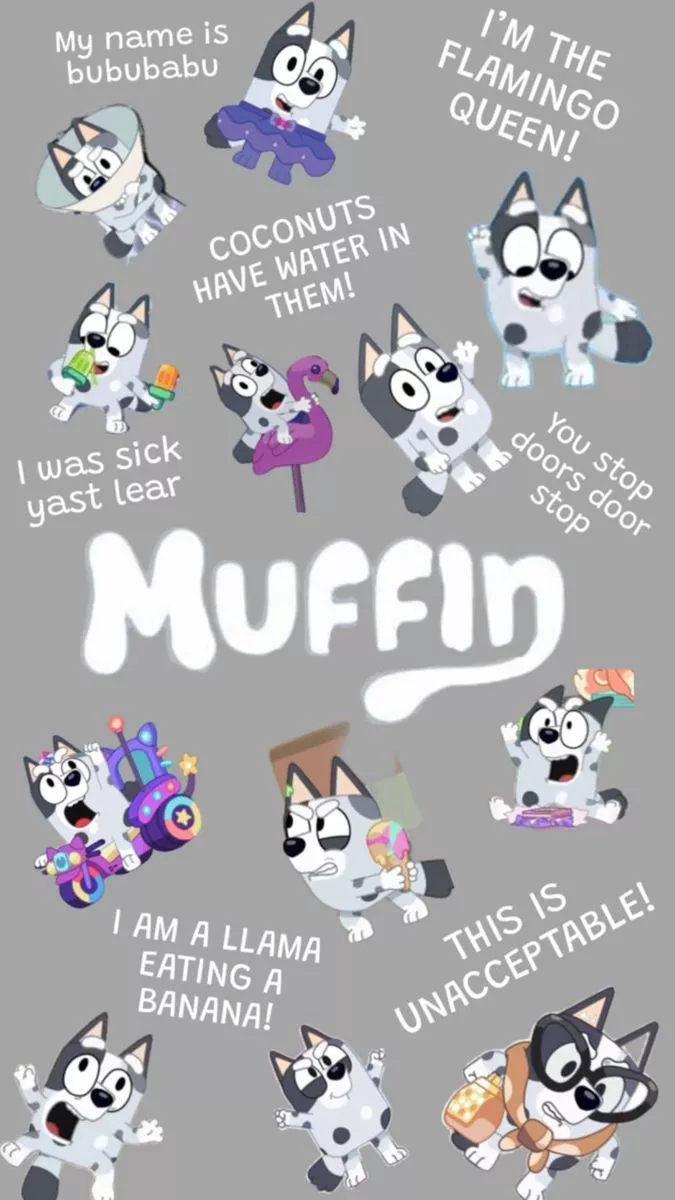 Muffin Bluey Wallpapers - Wallpaper Cave