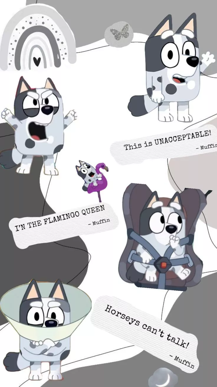 Muffin Bluey Wallpapers - Wallpaper Cave