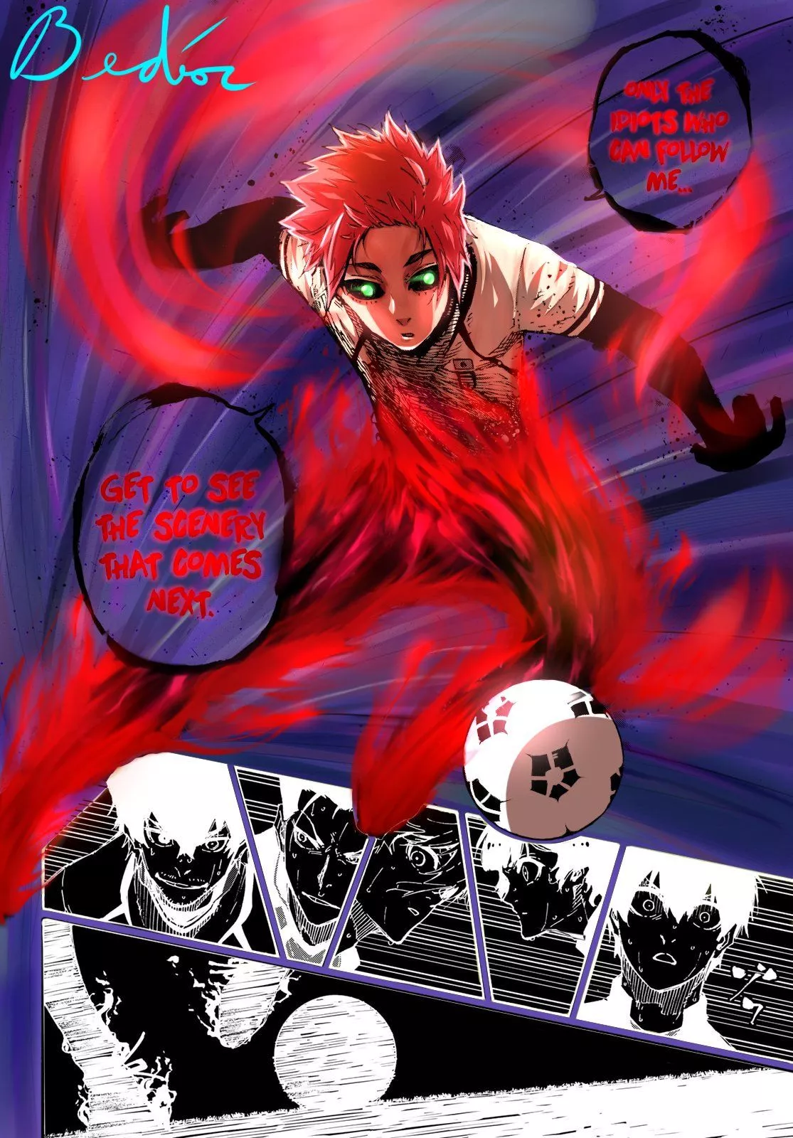 Blue Lock Sae Wallpapers - Wallpaper Cave