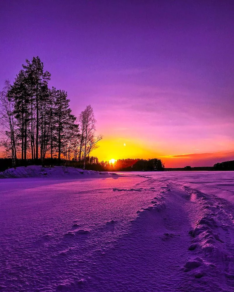 Winter Colorful Wallpapers - Wallpaper Cave