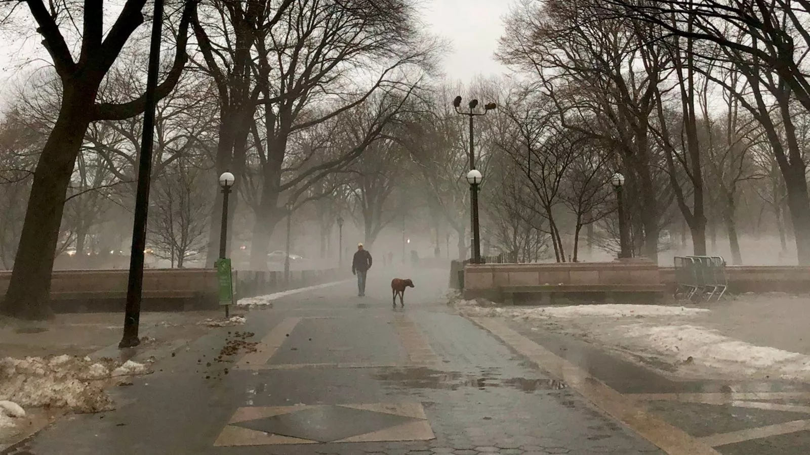 Street Winter Mist Wallpapers - Wallpaper Cave