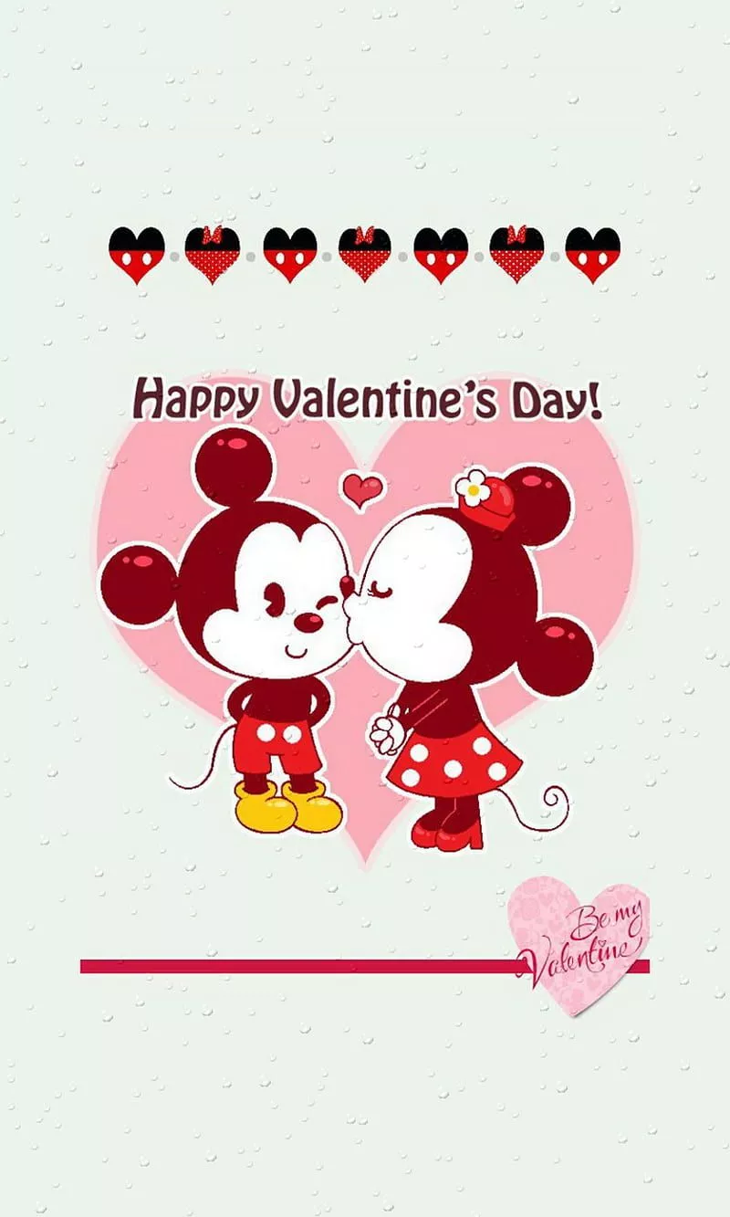 Valentine's Day Minnie Mouse Wallpapers - Wallpaper Cave